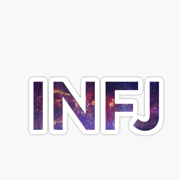 "INFJ Merch" Sticker by kaprien | Redbubble