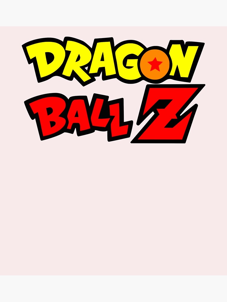 "Dragon Ball Z Logo" Poster for Sale by JayHagenes | Redbubble