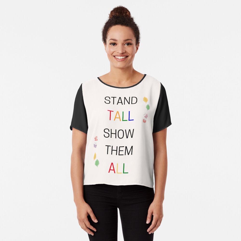 "Stand Tall Show Them All | Charlie Spring Room Decor" Poster for Sale ...