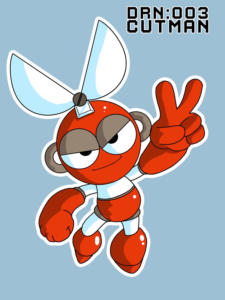 "Megaman Robot Master - Cutman" T-shirt for Sale by joesomelono ...