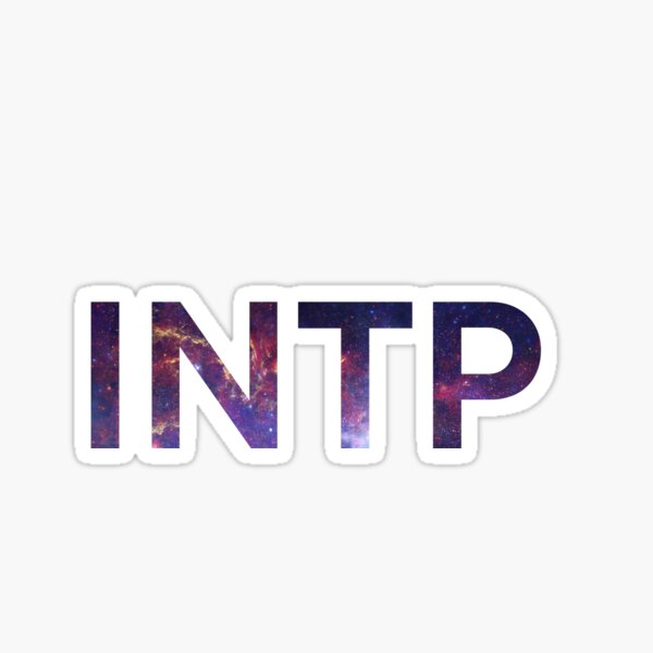"INTP Merch" Sticker for Sale by kaprien | Redbubble