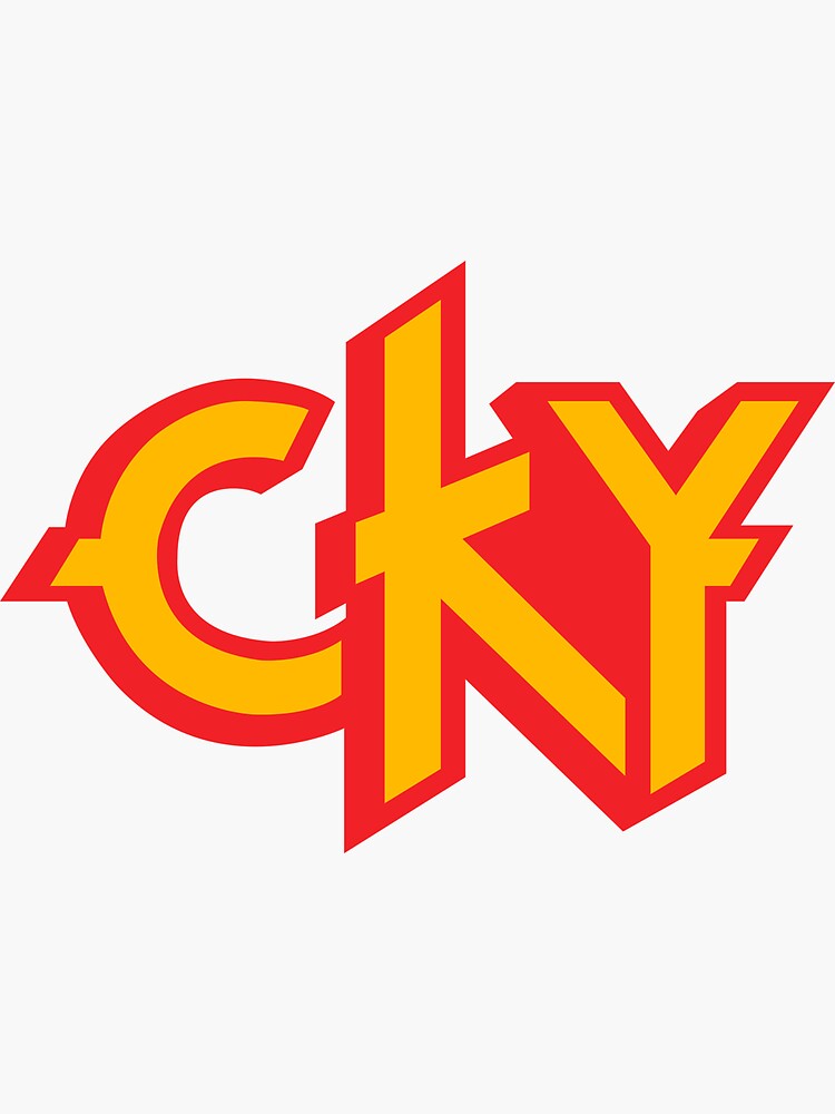 "CKY Logo" Sticker by TNKART | Redbubble