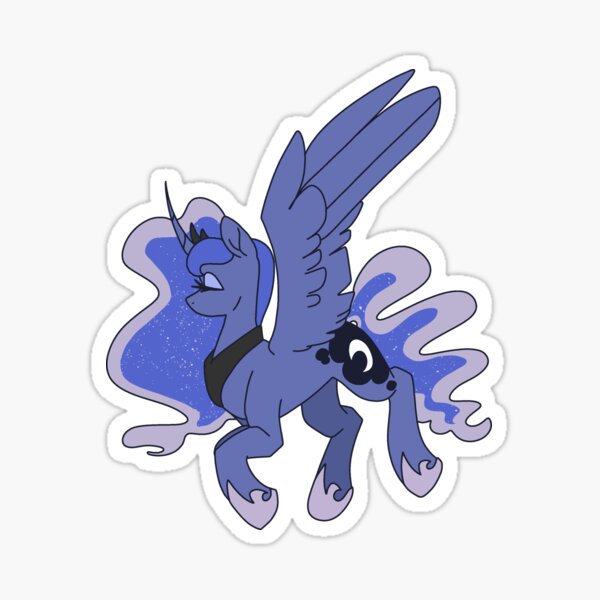 "Luna Sticker" Sticker for Sale by CoralinesCorner | Redbubble