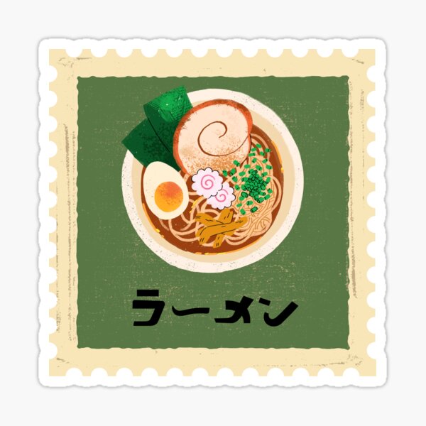 "Ramen" Sticker for Sale by Triple-House | Redbubble