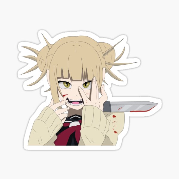 "Himiko Toga" Sticker for Sale by Kura97 | Redbubble