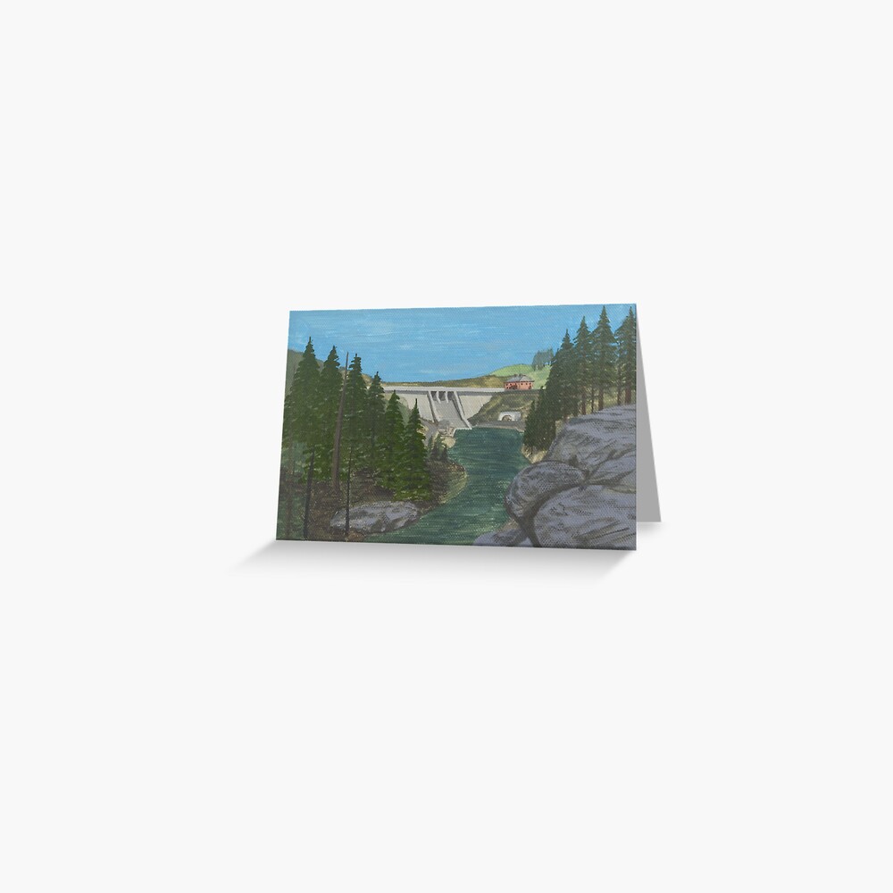 "Plotina Tishina Dam - Chernarus DayZ" Greeting Card for Sale by ...