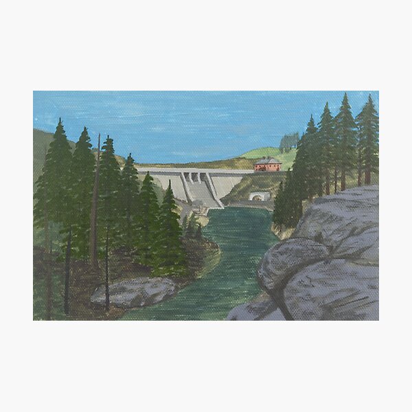 "Plotina Tishina Dam - Chernarus DayZ" Photographic Print for Sale by ...