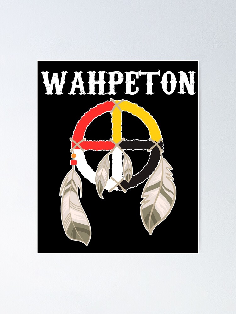 "Sisseton Wahpeton Oyate Tribe Medicine Wheel - Santee Sioux" Poster by ...