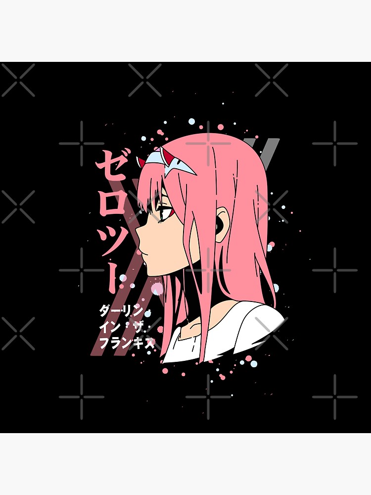 "02 DARLING in the FRANXX" Sticker by ABPdesign | Redbubble