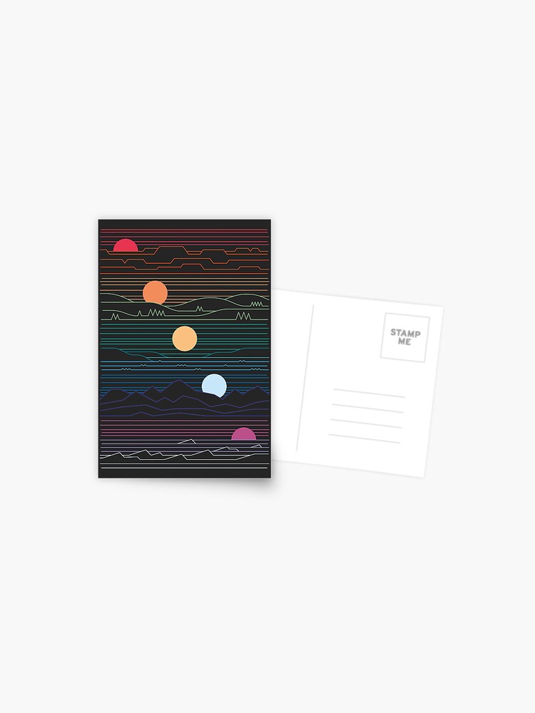 "Many Lands Under One Sun" Postcard for Sale by thepapercrane | Redbubble