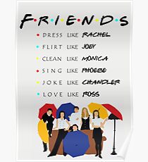 Friends Tv Show: Posters | Redbubble