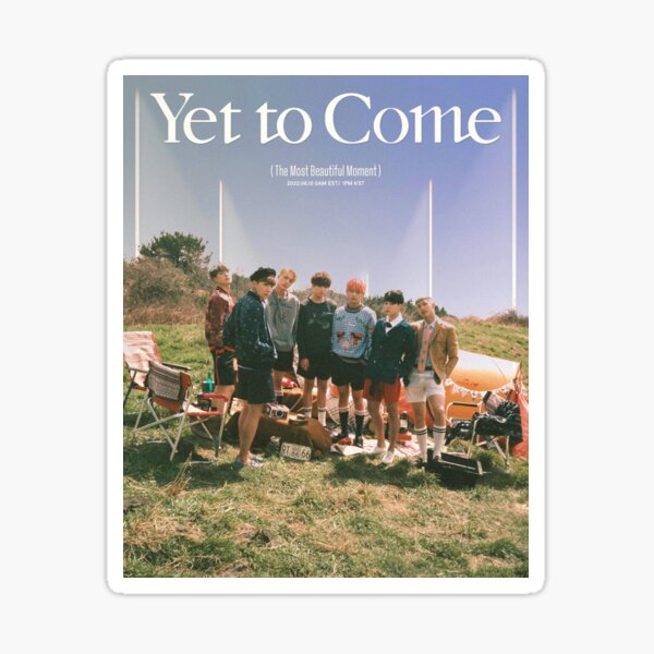 "Ot7 yet to come" Sticker for Sale by ArtbyTaetan | Redbubble