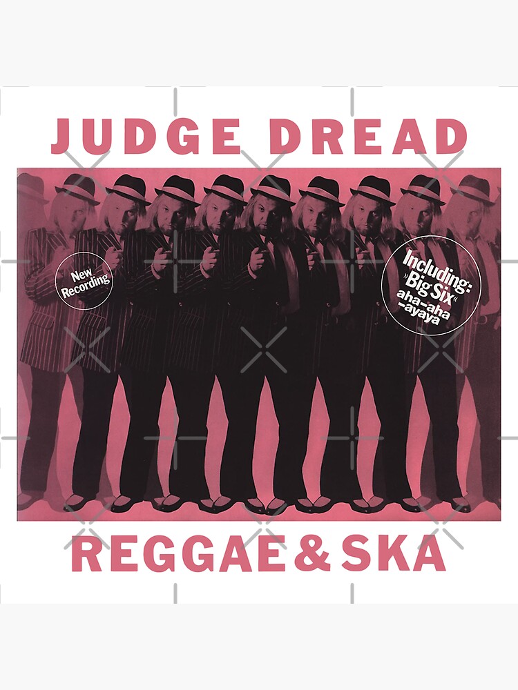 "Judge Dread Reggae And Ska" Sticker by indycowa | Redbubble