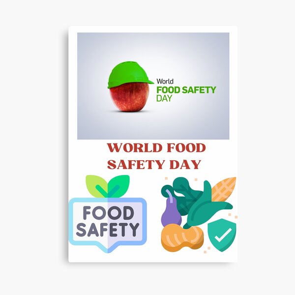 Lienzo «Día mundial de la inocuidad de los alimentos/ Día de la ...