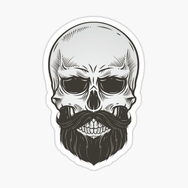 "Skull" Sticker for Sale by UA-t-shirts | Redbubble