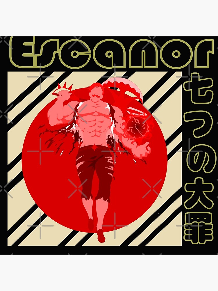 "Escanor Sun Nanatsu No Taizai" Art Print for Sale by Saptostore ...