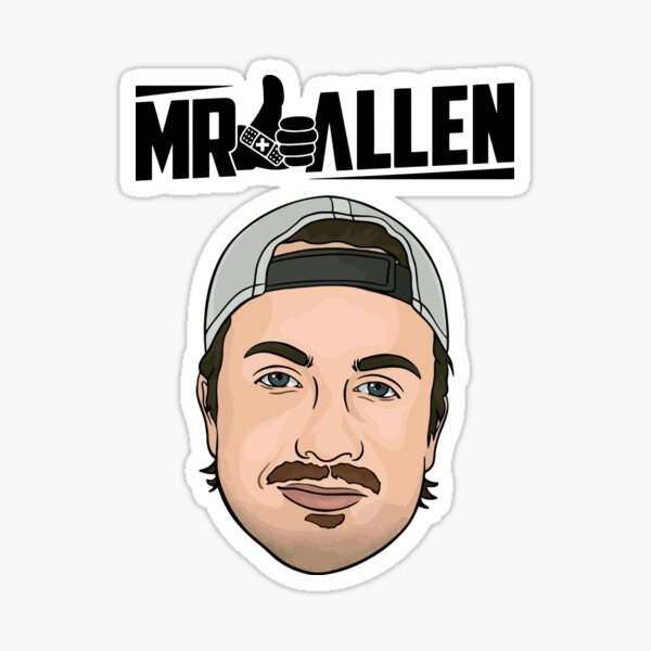 "MrBallen Merch Mr Ballen" Sticker for Sale by RommaniShop | Redbubble