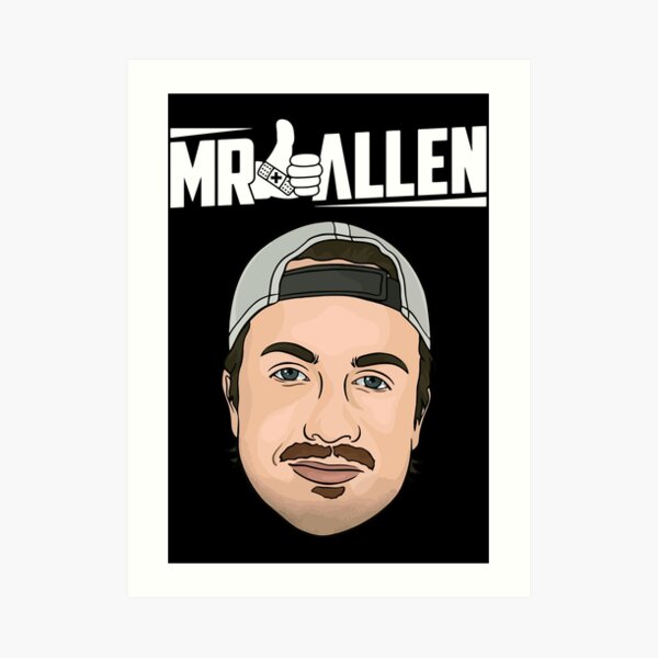 "MrBallen Merch Mr Ballen" Art Print for Sale by RommaniShop | Redbubble