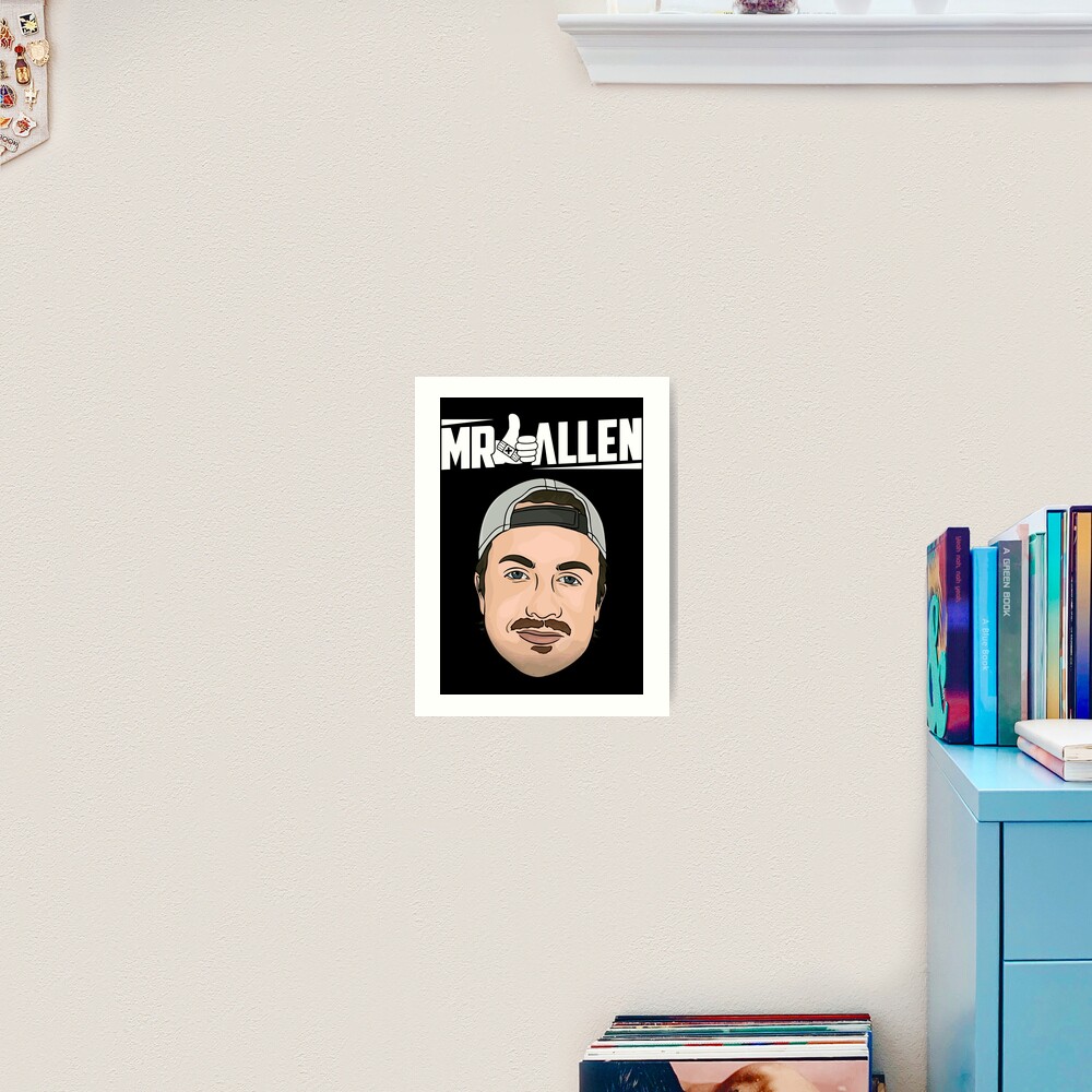 "MrBallen Merch Mr Ballen" Art Print for Sale by RommaniShop | Redbubble