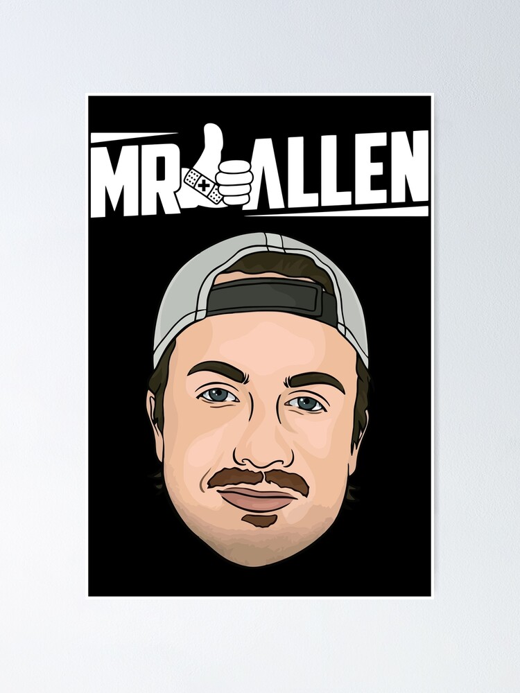 "MrBallen Merch Mr Ballen" Poster by RommaniShop | Redbubble