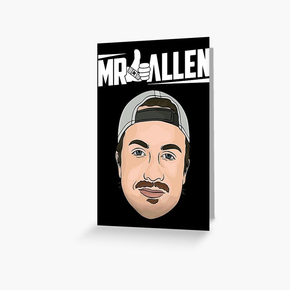 "MrBallen Merch Mr Ballen" Greeting Card by RommaniShop | Redbubble