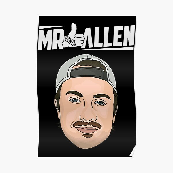 "MrBallen Merch Mr Ballen" Poster by RommaniShop | Redbubble