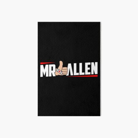 "MrBallen Merch Mr Ballen Logo" Art Board Print by RommaniShop | Redbubble