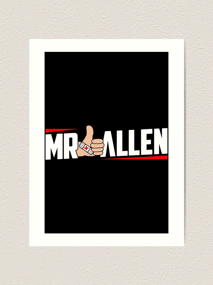 "MrBallen Merch Mr Ballen Logo" Art Print for Sale by RommaniShop ...