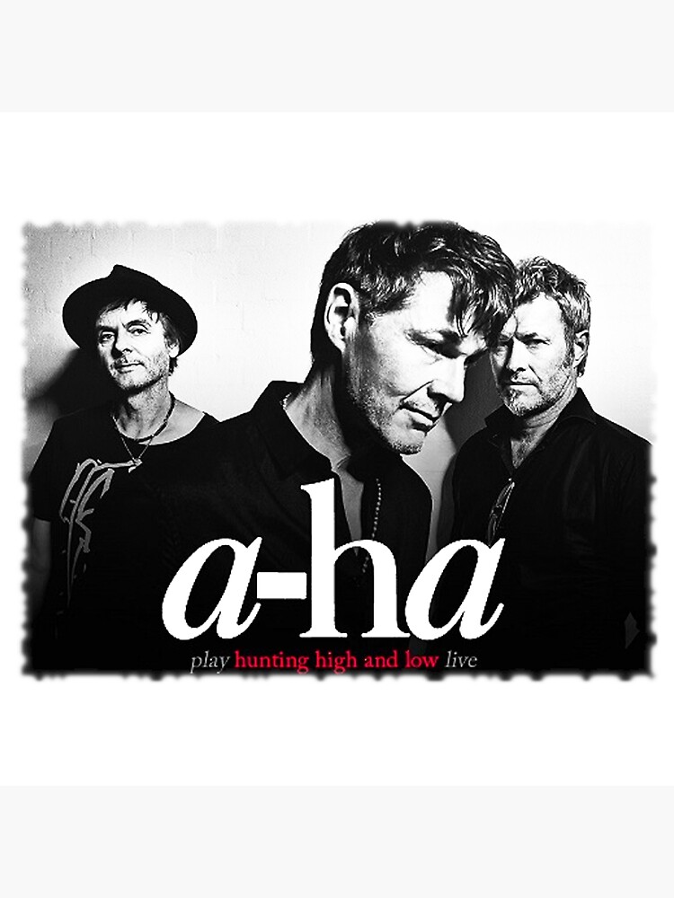 "aha take on me 2022 tour a-ha" Poster for Sale by cksonnan | Redbubble