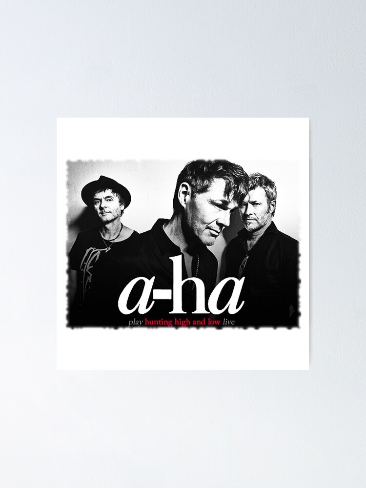 "aha take on me 2022 tour a-ha" Poster for Sale by cksonnan | Redbubble