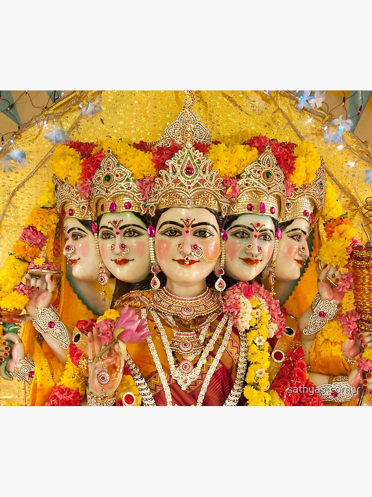 "Gayatri Devi - Panchamukhi Gayatri High Resolution picture for print ...