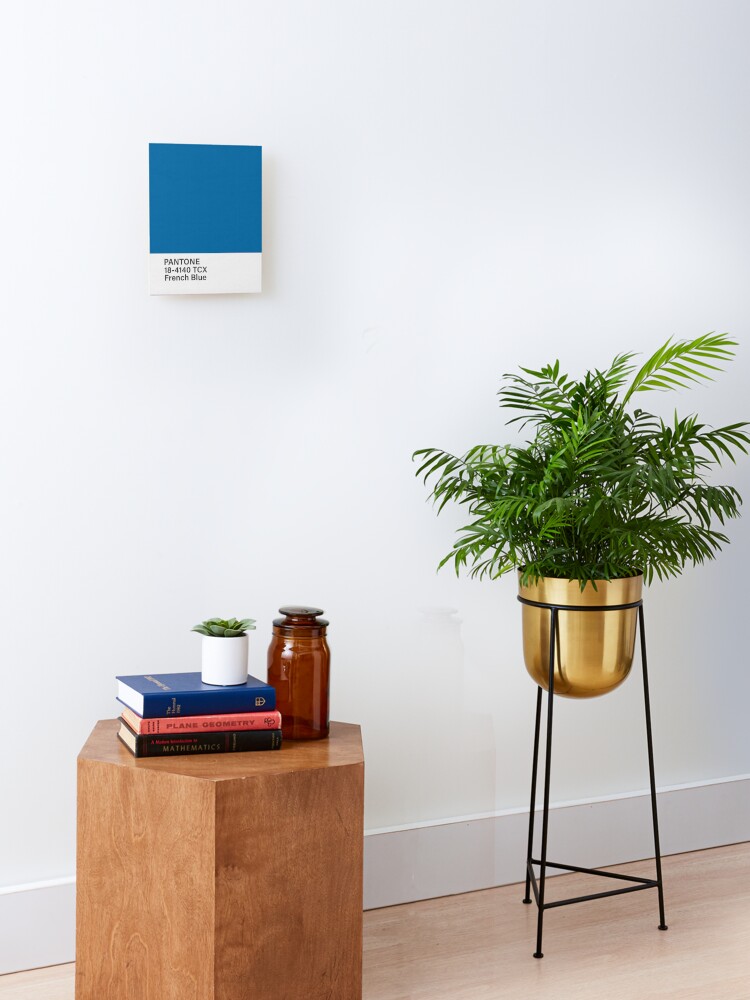 "pantone 18-4140 TCX French Blue" Mounted Print for Sale by princessmi ...