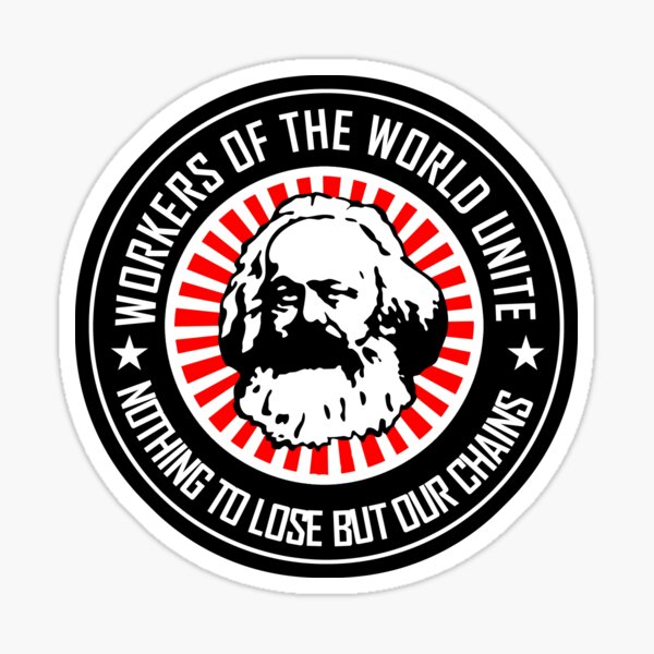 Marxist Stickers | Redbubble