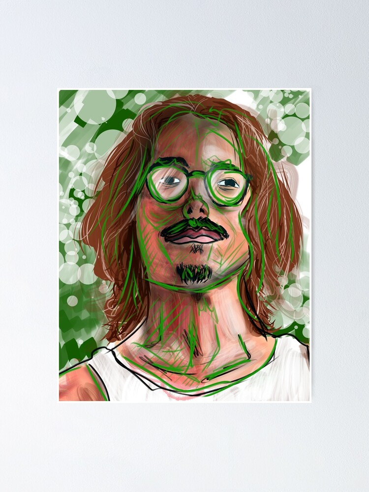 "Marc Rebillet aka loop daddy, funny colorful" Poster by dusso | Redbubble