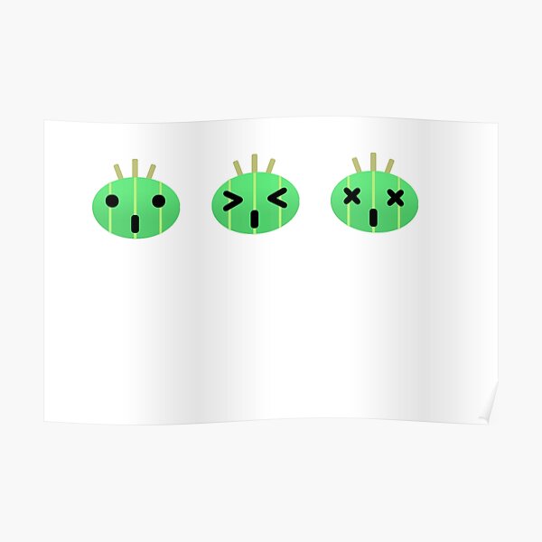 "3 STATUS CACTUAR" Poster by WilDodo | Redbubble