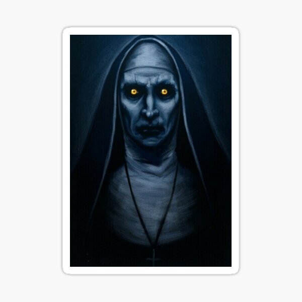 "The Conjuring Sister Valak" Sticker by stepentore | Redbubble