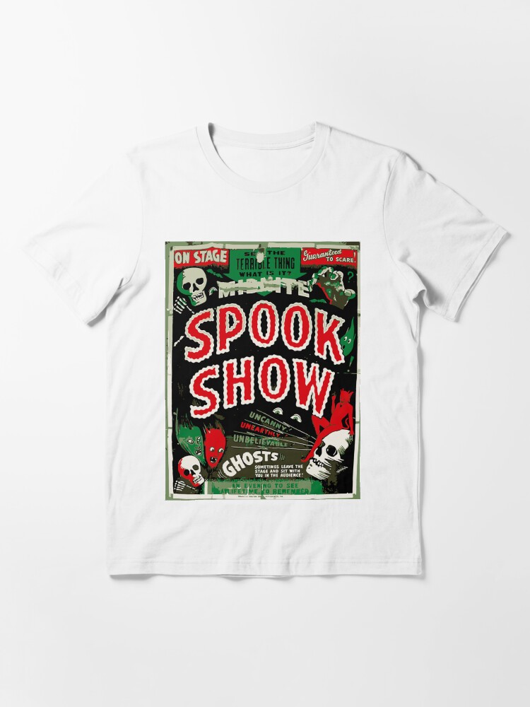 "Spook Show" T-shirt for Sale by apeape | Redbubble | sppok t-shirts ...