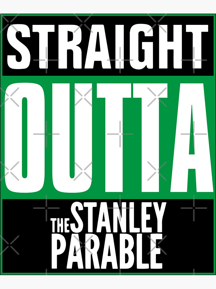 "Stanley Parable " Sticker by Tahoo | Redbubble