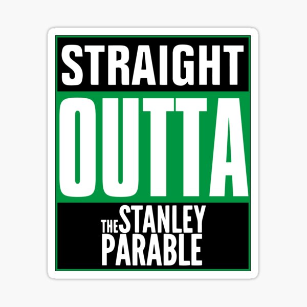 "Stanley Parable " Sticker by Tahoo | Redbubble