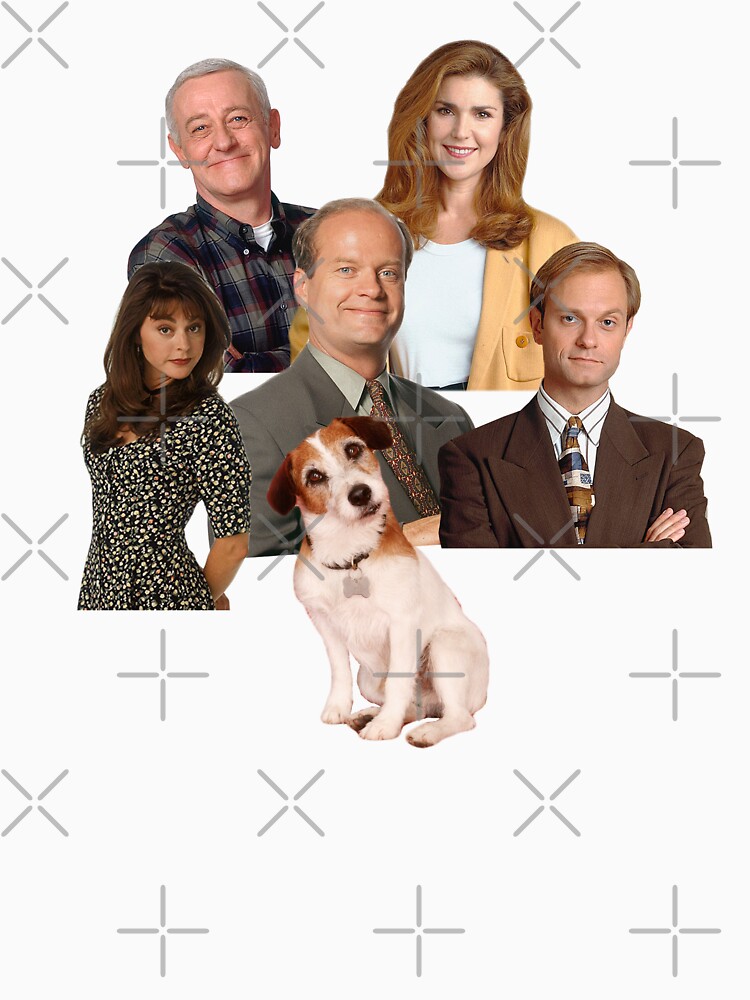"Frasier" T-shirt for Sale by aluap106 | Redbubble | niles crane t ...