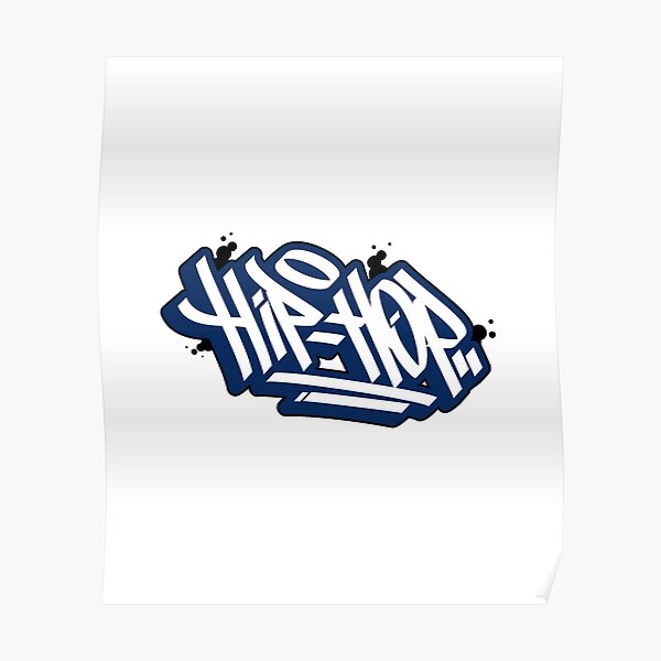 "Hip-Hop Graffiti " Poster for Sale by Bzsar | Redbubble