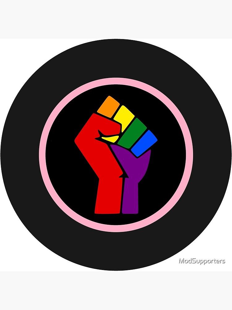 "Pride Power Retro Mod Roundel" Poster for Sale by ModSupporters ...