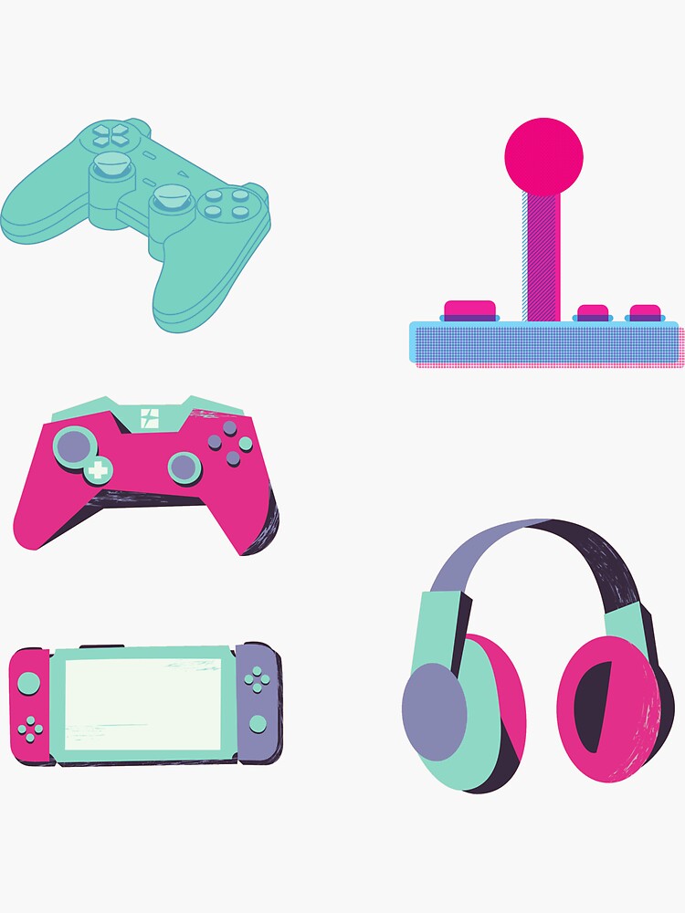 "Gaming Sticker-pack" Sticker by kozetin | Redbubble