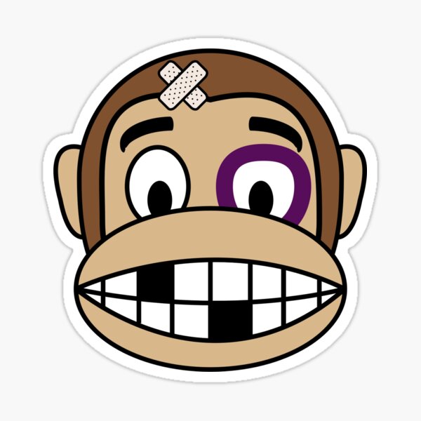 "Gorilla Tag - Monkey Business" Sticker for Sale by Ballz2DaWall ...
