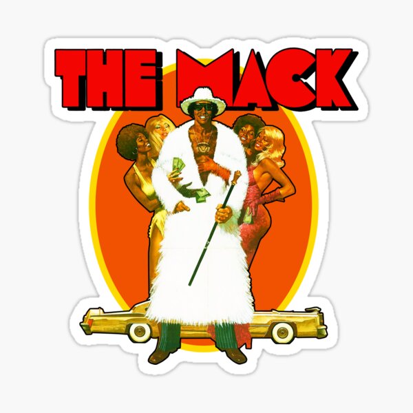 "Vintage The Mack 1973" Sticker by malikhabib10x | Redbubble