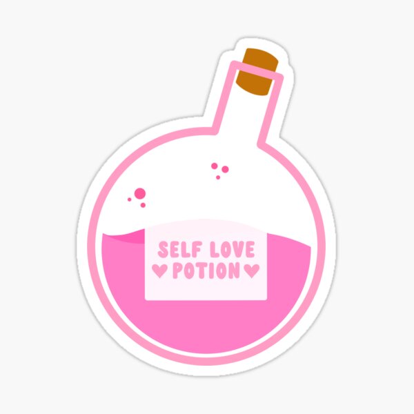Magic potion vinyl sticker magical gift spells and potions crystal ...
