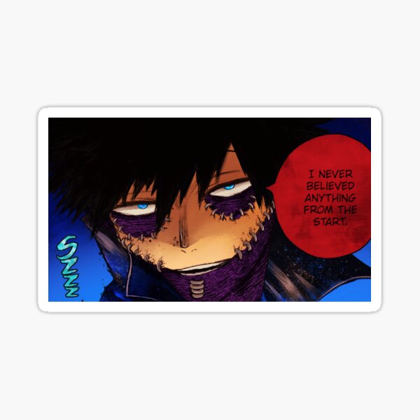 "Dabi colored panel" Sticker for Sale by Syllria | Redbubble