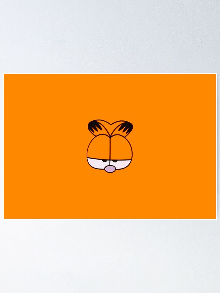 "Garfield the cat" Poster for Sale by Shiroeble | Redbubble