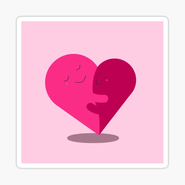 "hert" Sticker by sungm00 | Redbubble