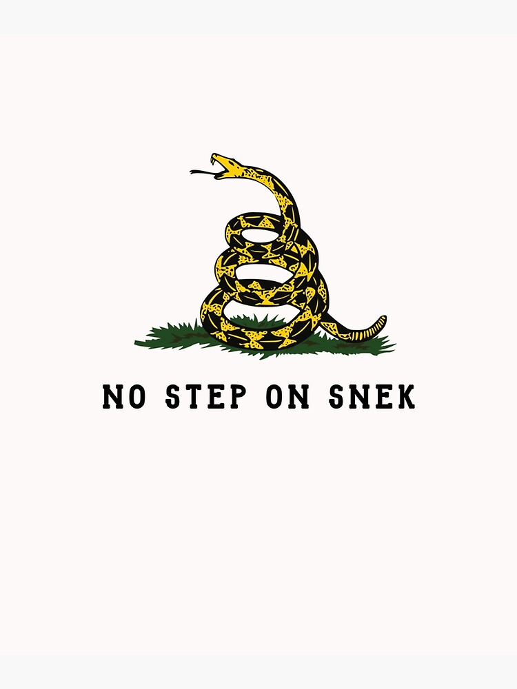"No Step On Snek Snake 2" Poster by jenniferkreise | Redbubble